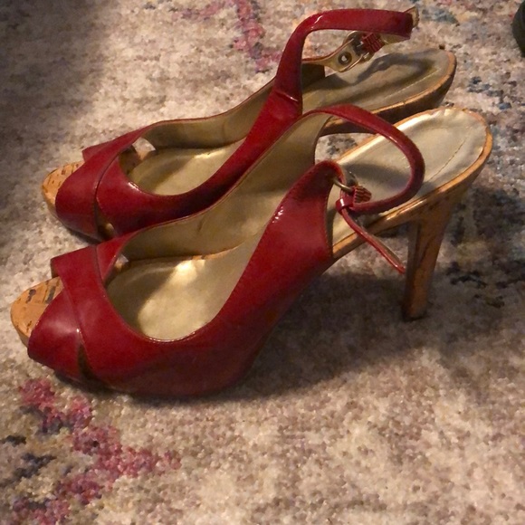 Guess | Shoes | Guess Red High Heels | Poshmark